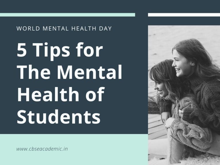 World Mental Health Day: 5 tips for the mental health of students